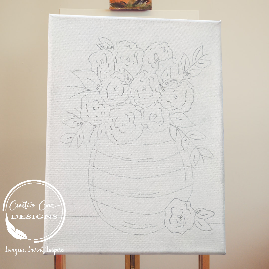 Love Blooms Here Canvas Kit – Creative Cove Designs