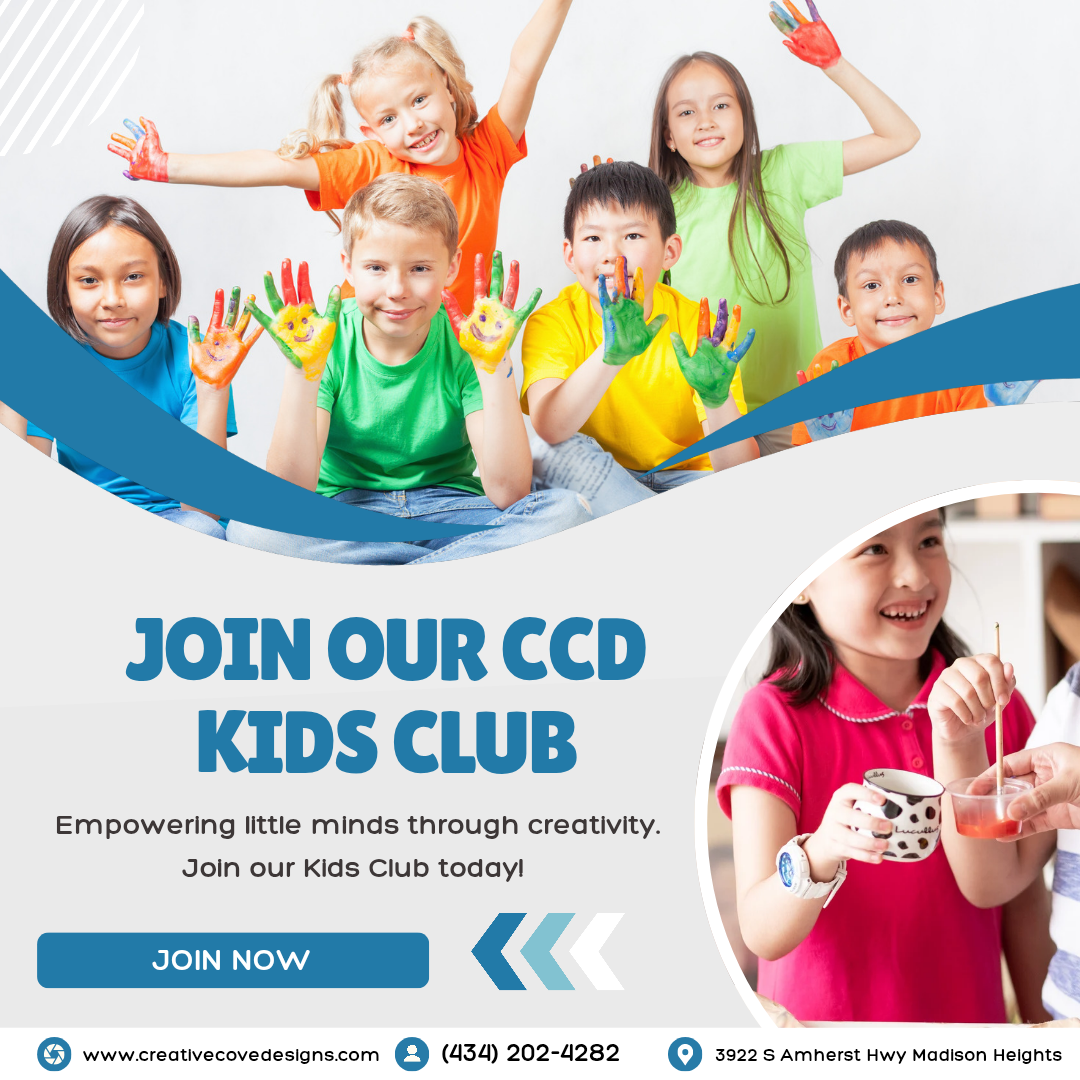 Kids Club Membership – Creative Cove Designs