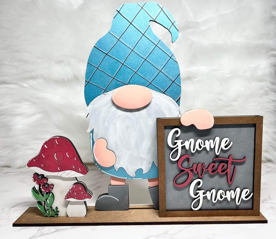 Interchangeable Standing Gnome – Creative Cove Designs